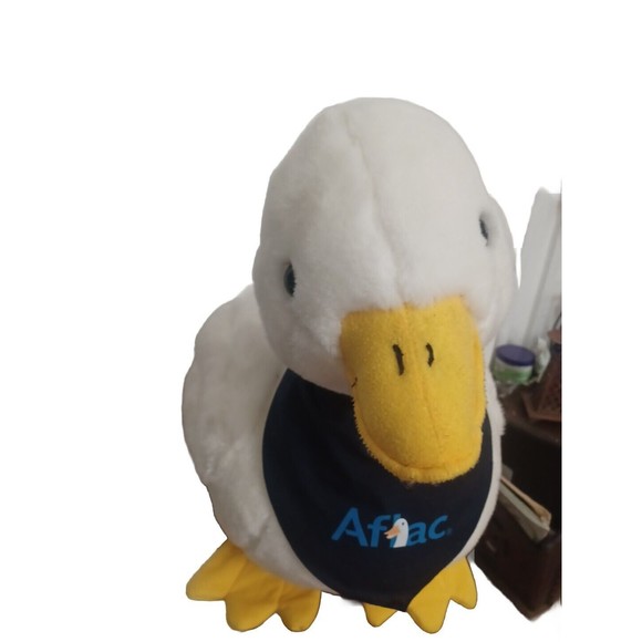 Aflac | Toys | Giant Aflac Duck Plush Stuffed Animal With Blue Bandana ...